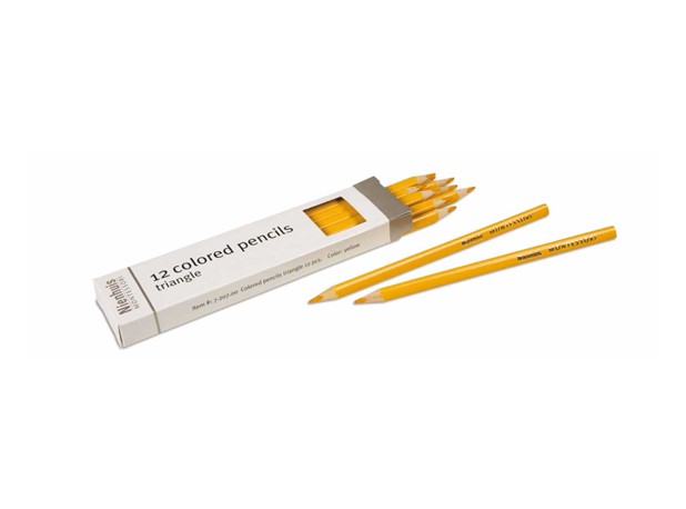 DRVENE BOJICE- ŽUTA, 12 kom