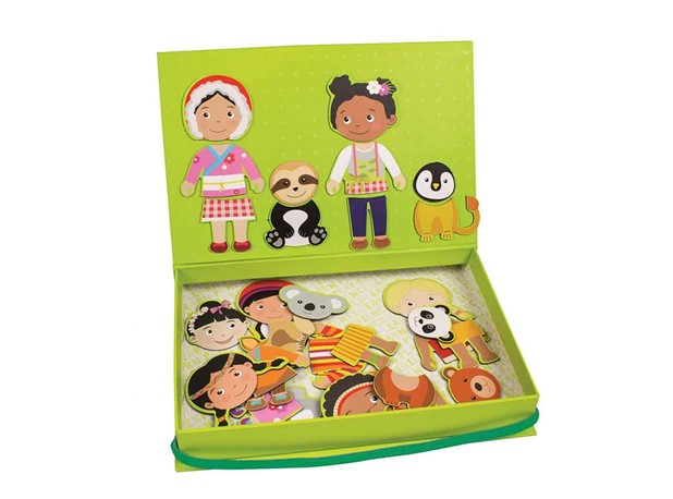 MAGNETNA IGRA DJECA I ŽIVOTINJE SVIJETA