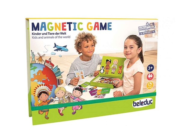 MAGNETNA IGRA DJECA I ŽIVOTINJE SVIJETA