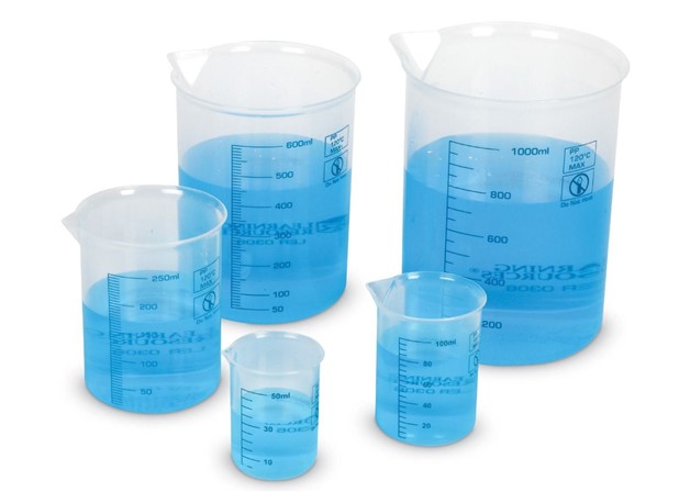 POSUDE ZA MJERENJE VOLUMENA, 5 kom, 1000 mL