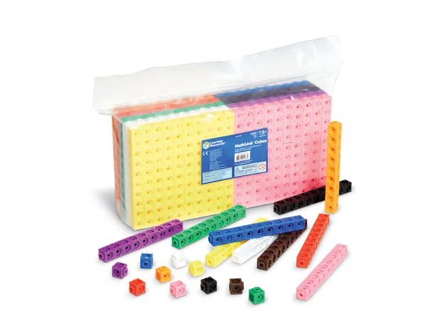 MATEMATIČKE KOCKICE 2cm, 1000 kom